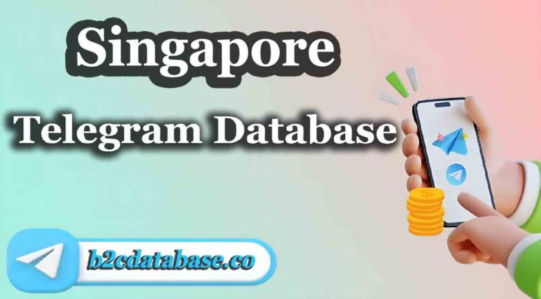 Singapore Telegram Database | B2C Database