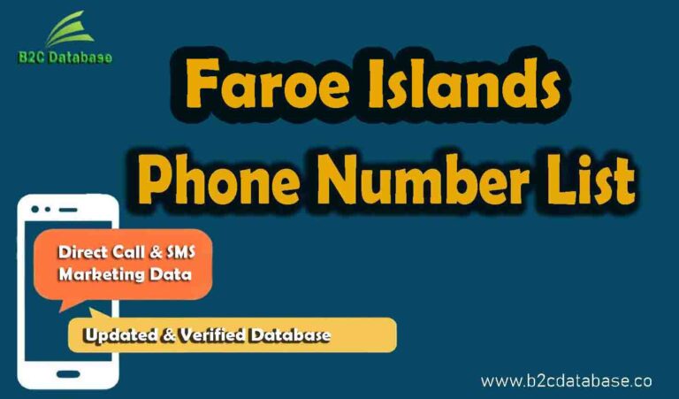 Phone Number List | Mobile Number List | B2C Database
