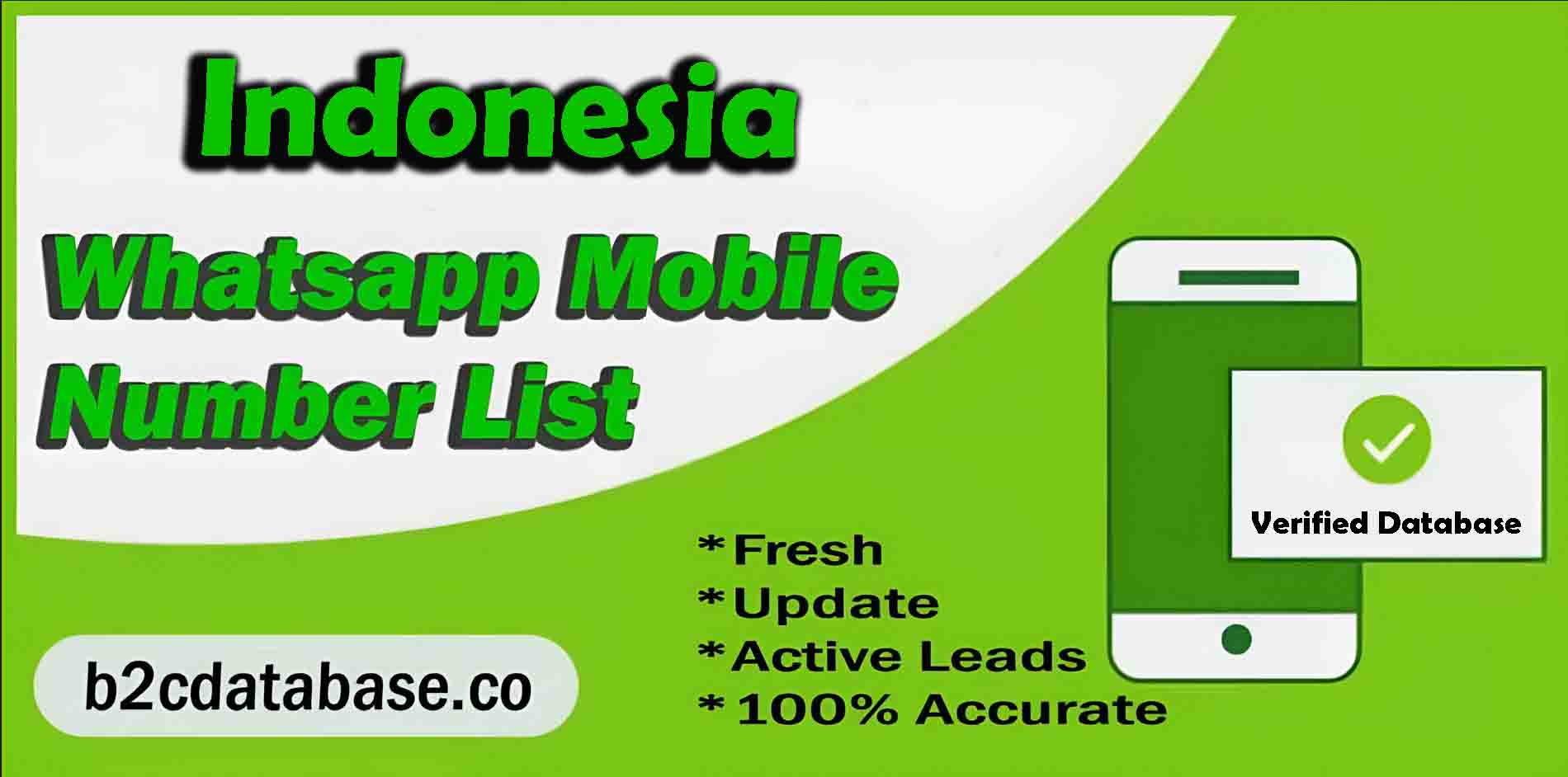 WhatsApp Mobile Number List | B2C Database